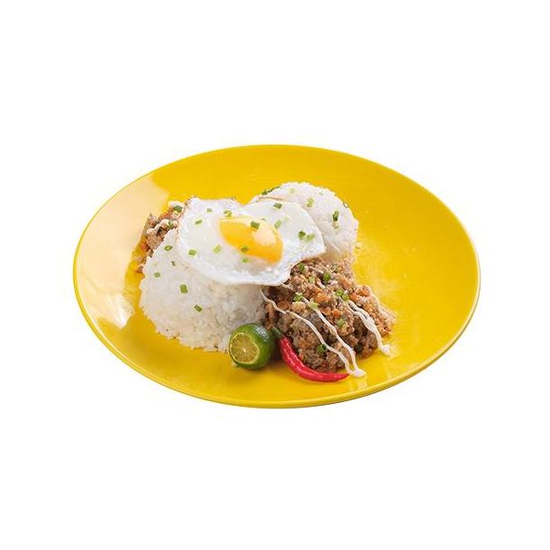 Pork Sisig With Egg And Rice