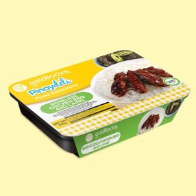 Pinoy Deli - Chicken BBQ & Laing w/Rice